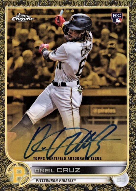 Oneil Cruz 2022 Topps Chrome #RA-OC Rookie Auto PSA 10 Price Guide ...