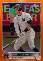 Aaron Judge 2022 Topps Chrome #99 Orange Refractor /25 Price Guide - Sports Card Investor