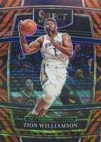 Zion Williamson 2021 Select #96 Concourse Tiger /(SSP) Price Guide ...