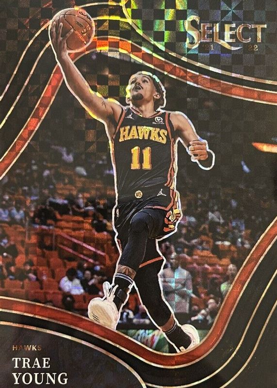 Trae Young 2021 Select #215 Courtside Black /1 Price Guide - Sports ...