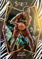Evan Mobley 2021 Select #110 Premier Level Zebra /(SSP) Price Guide ...
