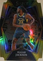 Isaiah Jackson 2021 Select #150 Premier Level Gold Die-Cut /10 Price ...