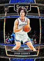 Josh Giddey 2021 Select #58 Concourse Black Flash /1 Price Guide ...