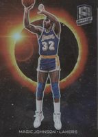 Magic Johnson 2021 Spectra #25 Solar Eclipse /(SSP) Price Guide ...
