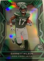 Garrett Wilson 2022 Certified #111 Mirror Green /5 Price Guide - Sports ...