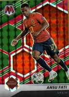 Ansu Fati 2021 Mosaic Road to FIFA World Cup #124 Choice Red & Green Price Guide - Sports Card ...