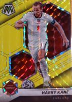 Harry Kane 2021 Mosaic Road to FIFA World Cup #35 Gold Fluorescent /10 ...