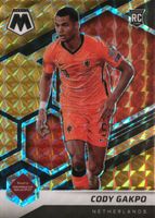 Cody Gakpo 2021 Mosaic Road to FIFA World Cup #177 Choice Black & Gold ...