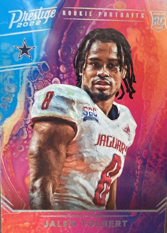 Jalen Tolbert 2022 National Treasures Rookie Patch Auto - Stars ...