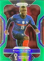 N'Golo Kante 2022 Prizm World Cup #102 Green /5 PSA 10 Price Guide ...