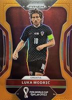 Luka Modric 2022 Prizm World Cup #61 Orange /25 Price Guide - Sports ...