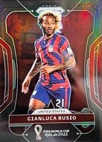 Gianluca Busio 2022 Prizm World Cup #202 Black /1 Price Guide - Sports ...