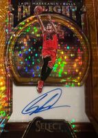Lauri Markkanen 2019 Select #IF-LMK In Flight Signatures - Neon Orange ...