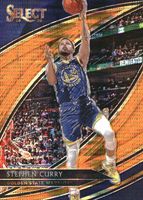 Stephen Curry 2019 Select #207 Courtside FOTL Neon Orange Pulsar /13 ...