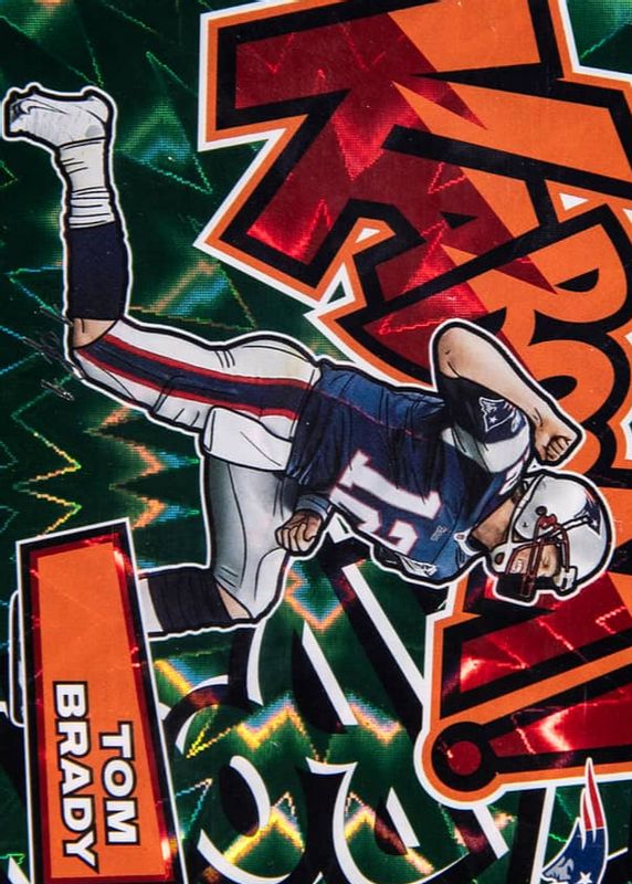 Tom Brady 2022 Absolute #KH1 Kaboom! (Horizontal) - Green /1 Price ...