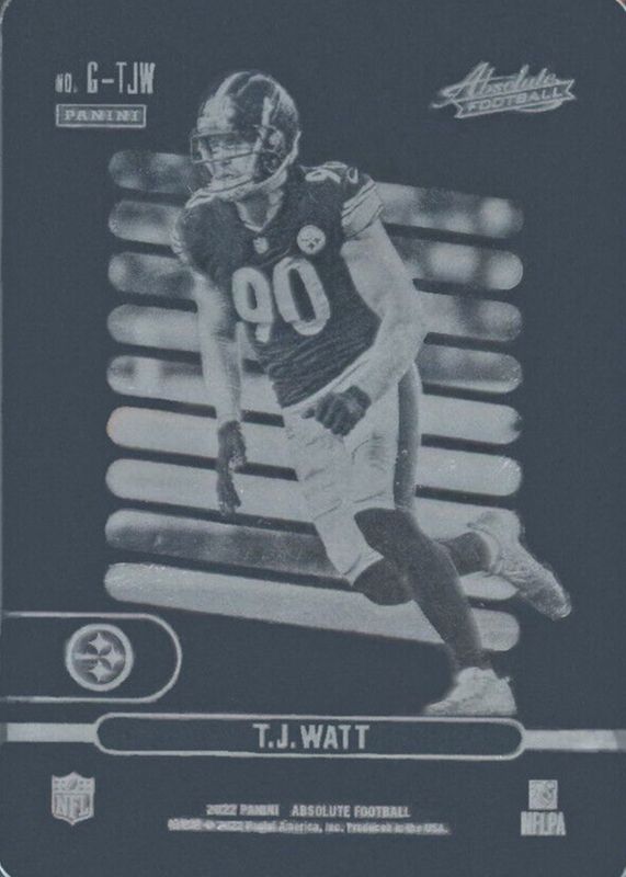 TJ Watt 2022 Absolute #G-TJW Glass /(SSP) PSA 10 Price Guide - Sports ...