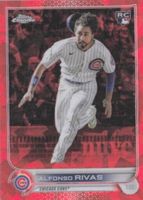 Alfonso Rivas 2022 Topps Chrome Sapphire Edition #526 Orange /25 PSA 10 ...