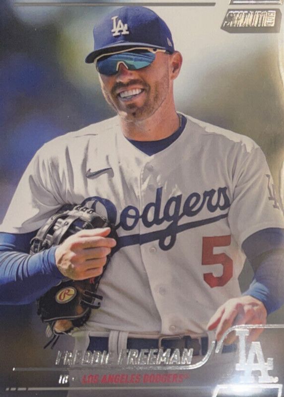 Freddie Freeman 2022 Stadium Club #291 Image Variation /(Print Run: 200 ...