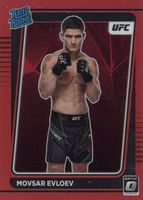 Movsar Evloev 2022 Optic UFC #112 Red /199 Price Guide - Sports Card ...