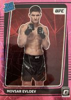 Movsar Evloev 2022 Optic UFC #112 Pink Velocity /79 Price Guide ...