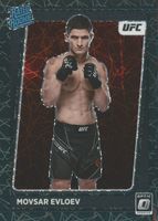 Movsar Evloev 2022 Optic UFC #112 Black Velocity /39 Price Guide ...