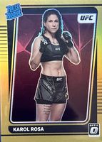Karol Rosa 2022 Optic UFC #102 Gold /10 Price Guide - Sports Card Investor