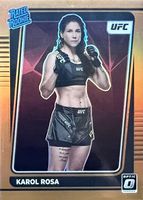 Karol Rosa 2022 Optic UFC #102 Orange /49 Price Guide - Sports Card ...