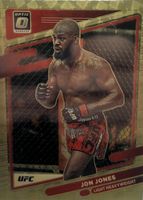 Jon Jones 2022 Optic UFC #65 Gold Vinyl /1 Price Guide - Sports Card ...