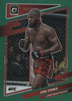Jon Jones 2022 Optic UFC #65 Green /5 Price Guide - Sports Card Investor