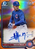 Nazier Mule Baseball Cards Price Guide - Sports Card Investor