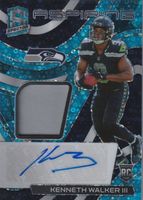 Kenneth Walker III 2022 Spectra #APA-KWA Aspiring Patch Autographs ...