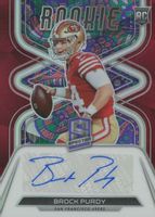 Brock Purdy 2022 Spectra #40 Rookie Autographs - Psychedelic /5 Price ...