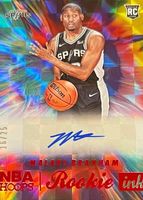 Malaki Branham 2022 Hoops #RI-MBH Rookie Ink - Red /25 PSA 10 Price ...