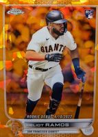 Heliot Ramos 2022 Topps Chrome Update Sapphire Edition #US187 Rookie ...
