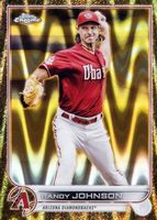 Randy Johnson 2022 Topps Gilded Collection #33 RayWave Gold Etch ...