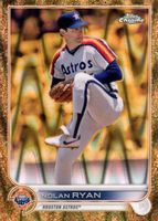 Nolan Ryan 2022 Topps Gilded Collection #141 RayWave Gold Etch Refractor /25 Price Guide ...