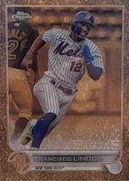 Francisco Lindor 2022 Topps Gilded Collection #24 Mini-Diamond Gold ...