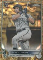 Cal Raleigh 2022 Topps Gilded Collection #5 Lava Gold Etch Refractor ...