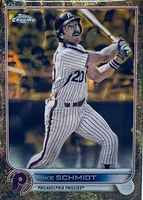 Mike Schmidt 2022 Topps Gilded Collection #131 Lava Gold Etch Refractor ...