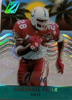 Marshall Faulk 2022 Zenith #AL-25 Aloha - Sparkle /(SSP) Price Guide ...