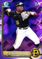 Termarr Johnson 2022 Bowman Draft Sapphire Edition #BDC-130 Chrome ...