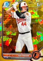 Jud Fabian 2022 Bowman Draft Sapphire Edition #BDC-114 Chrome - Gold ...