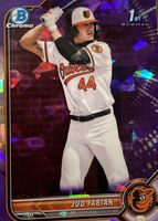 Jud Fabian 2022 Bowman Draft Sapphire Edition #BDC-114 Chrome - Purple ...