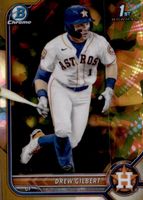 Drew Gilbert 2022 Bowman Draft Sapphire Edition #BDC-152 Chrome - Gold ...