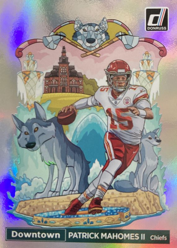 Patrick Mahomes II 2022 Donruss #DT-PM Downtown /(SSP) Price Guide ...