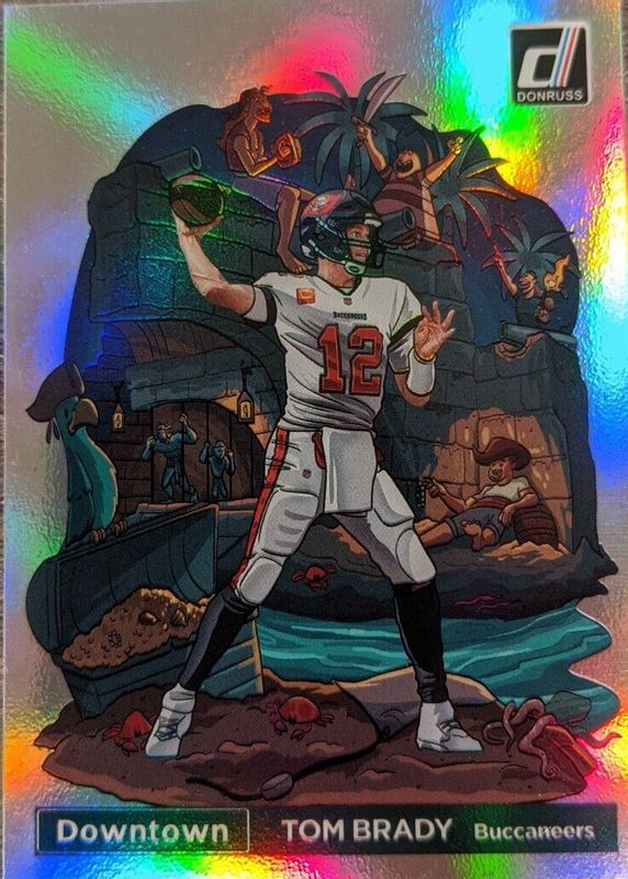 Tom Brady 2022 Donruss #DT-TB Downtown /(SSP) Price Guide - Sports Card ...