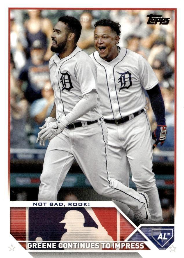 Riley Greene 2023 Topps #210 Golden Mirror Image Variation /(SSP) (Not ...