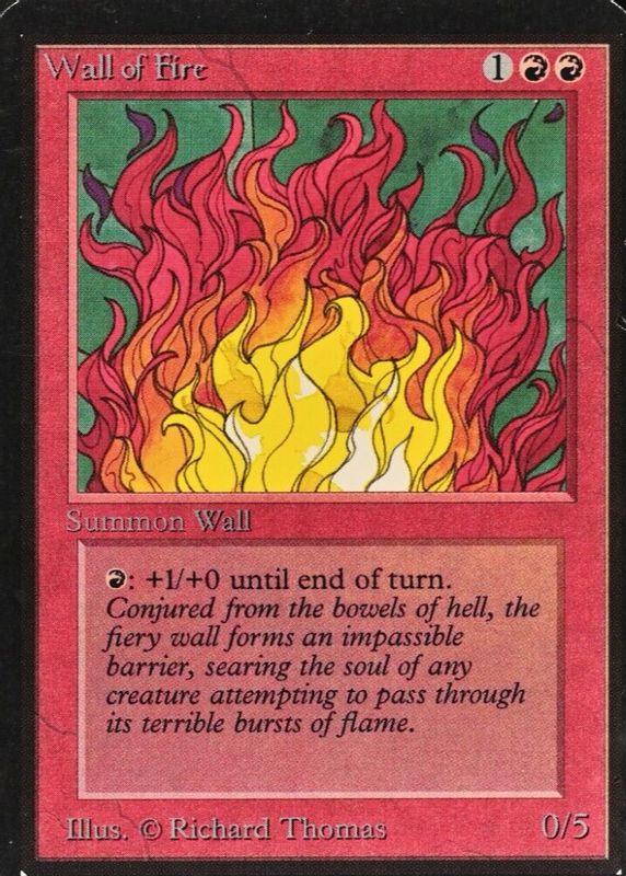 Wall of Fire 1993 Alpha Edition Base Price Guide - Sports Card Investor