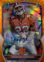 Trenton Simpson Football Cards Price Guide - Sports Card Investor