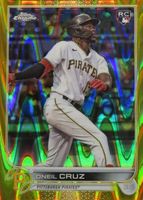 Oneil Cruz 2022 Topps Chrome Sonic #128 Gold RayWave Refractor /50 ...